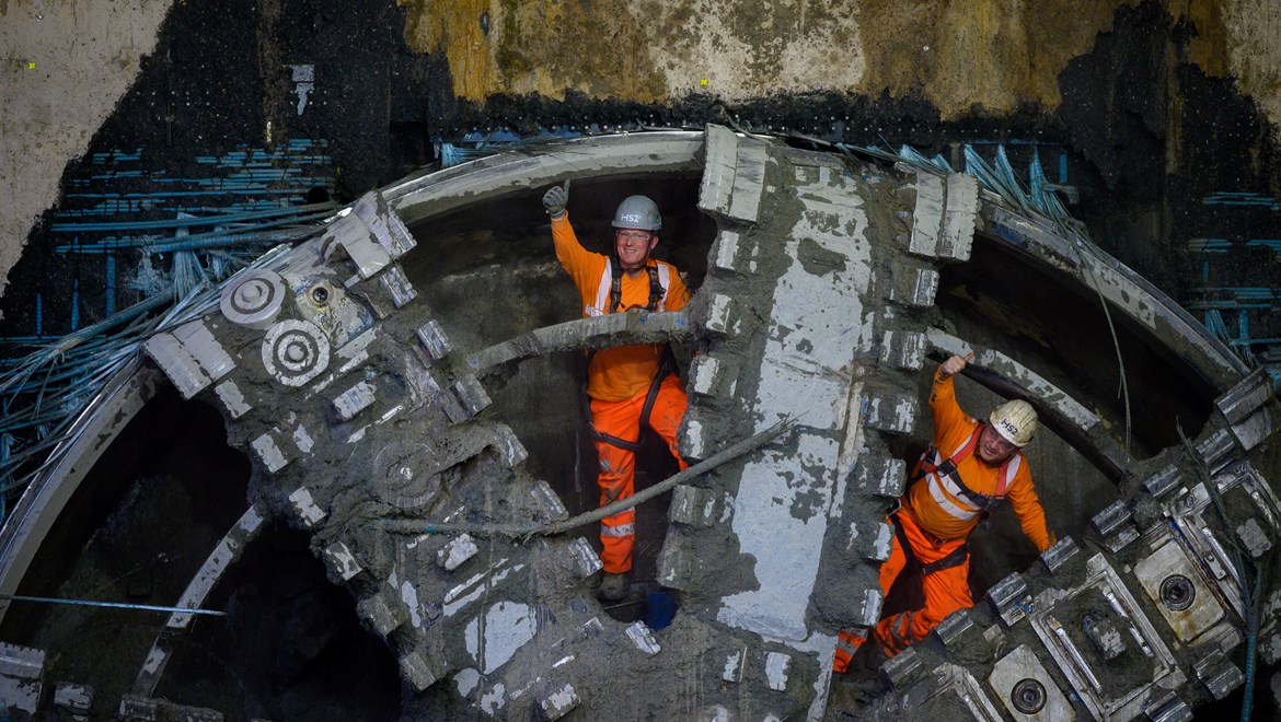 Completion of HS2 logistics tunnel paves the way for high-speed line to ...