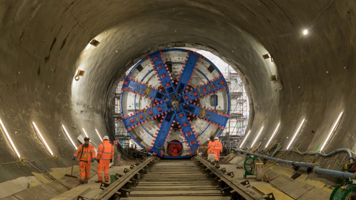 The Northolt Four! New tunnelling machine joins three others digging ...
